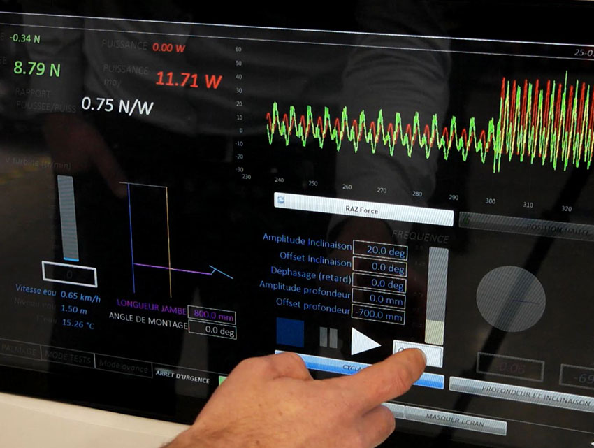 Human-Machine Interface with our test benches | LF Technologies